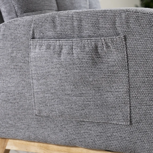 Buy Kamari Rocking Chair-Grey | THE HOME UAE